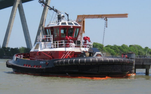 Excessive speed leads to tug collision with container ship, NTSB says | WorkBoat